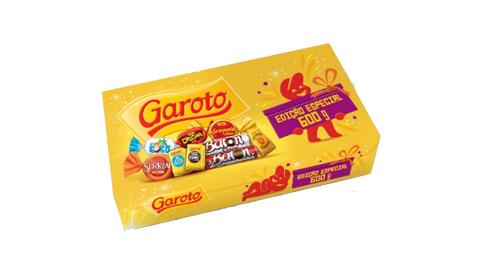 Chocolates Garoto apresenta caixa de bombons com 600 gramas ...
